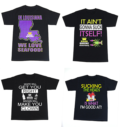 T-SHIRTS – KRAB QUEENZ FOODS