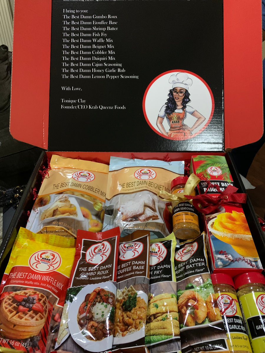 The Best Damn VIP PR BOX – KRAB QUEENZ FOODS