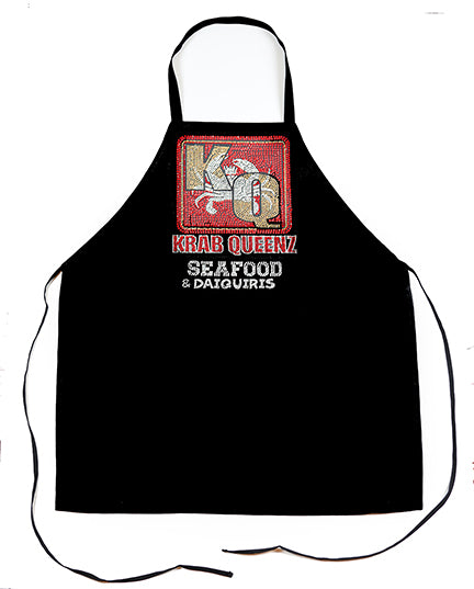 Square Logo Apron – KRAB QUEENZ FOODS