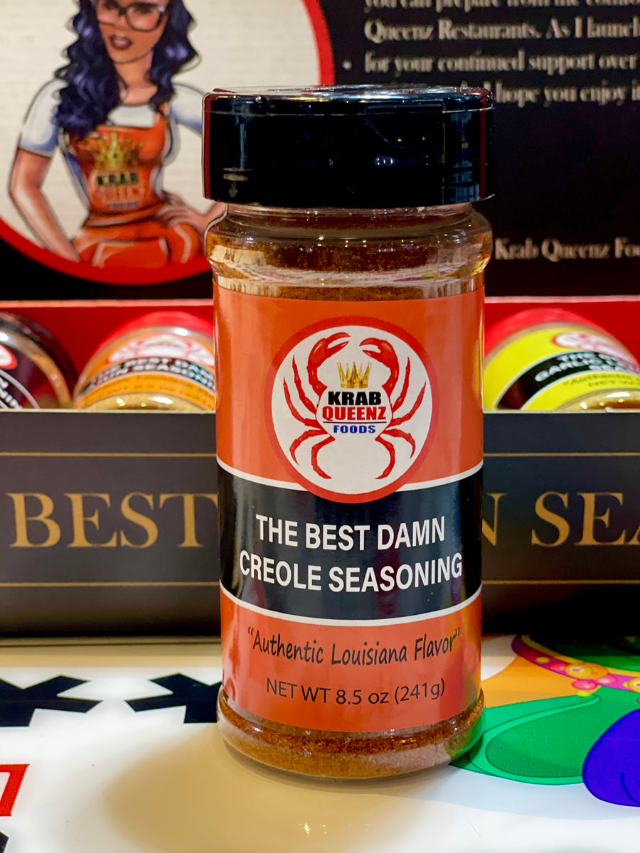The Best Damn Creole Seasoning – KRAB QUEENZ FOODS