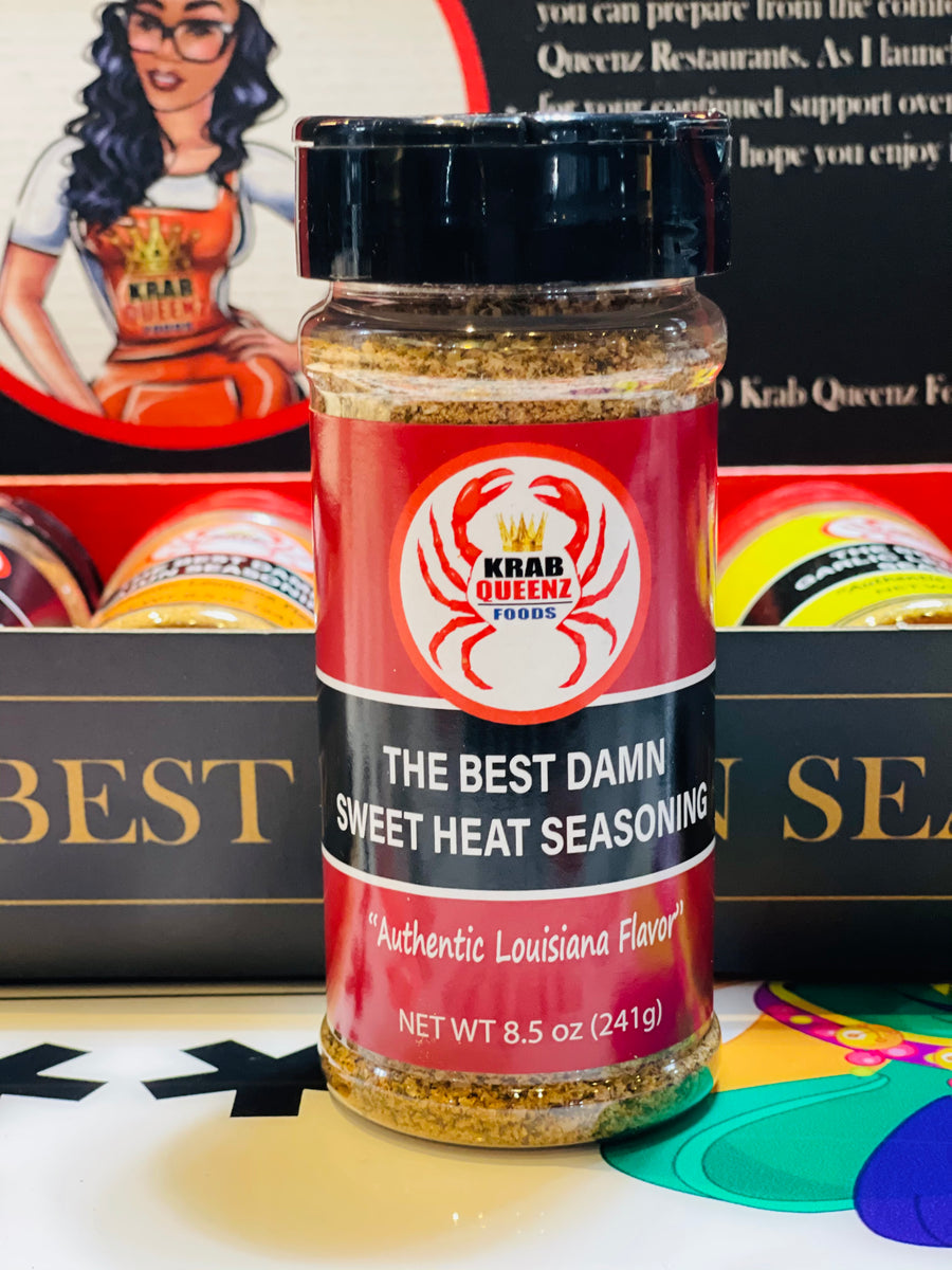 The Best Damn Sweet Heat Seasoning – KRAB QUEENZ FOODS