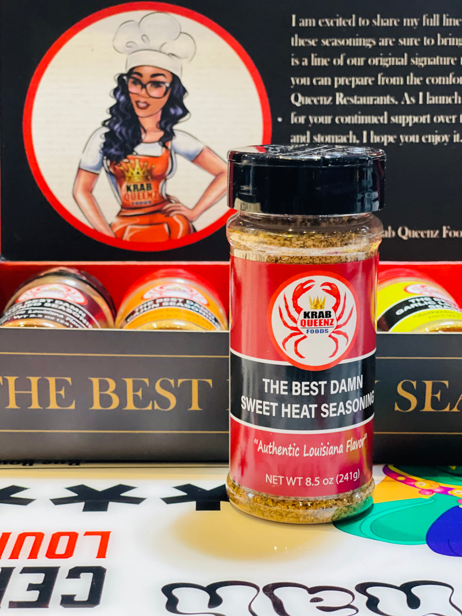 The Best Damn Sweet Heat Seasoning – KRAB QUEENZ FOODS