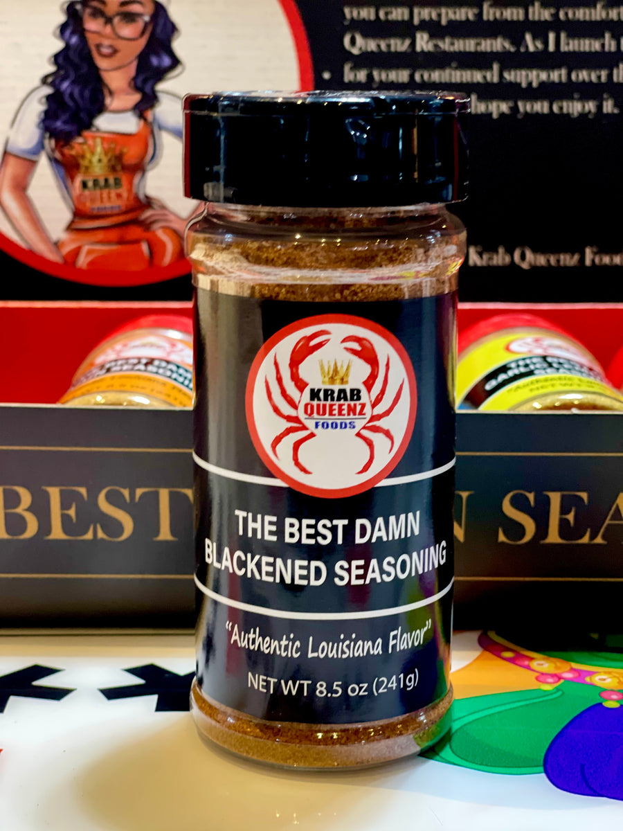 The Best Damn Blackened Seasoning – KRAB QUEENZ FOODS
